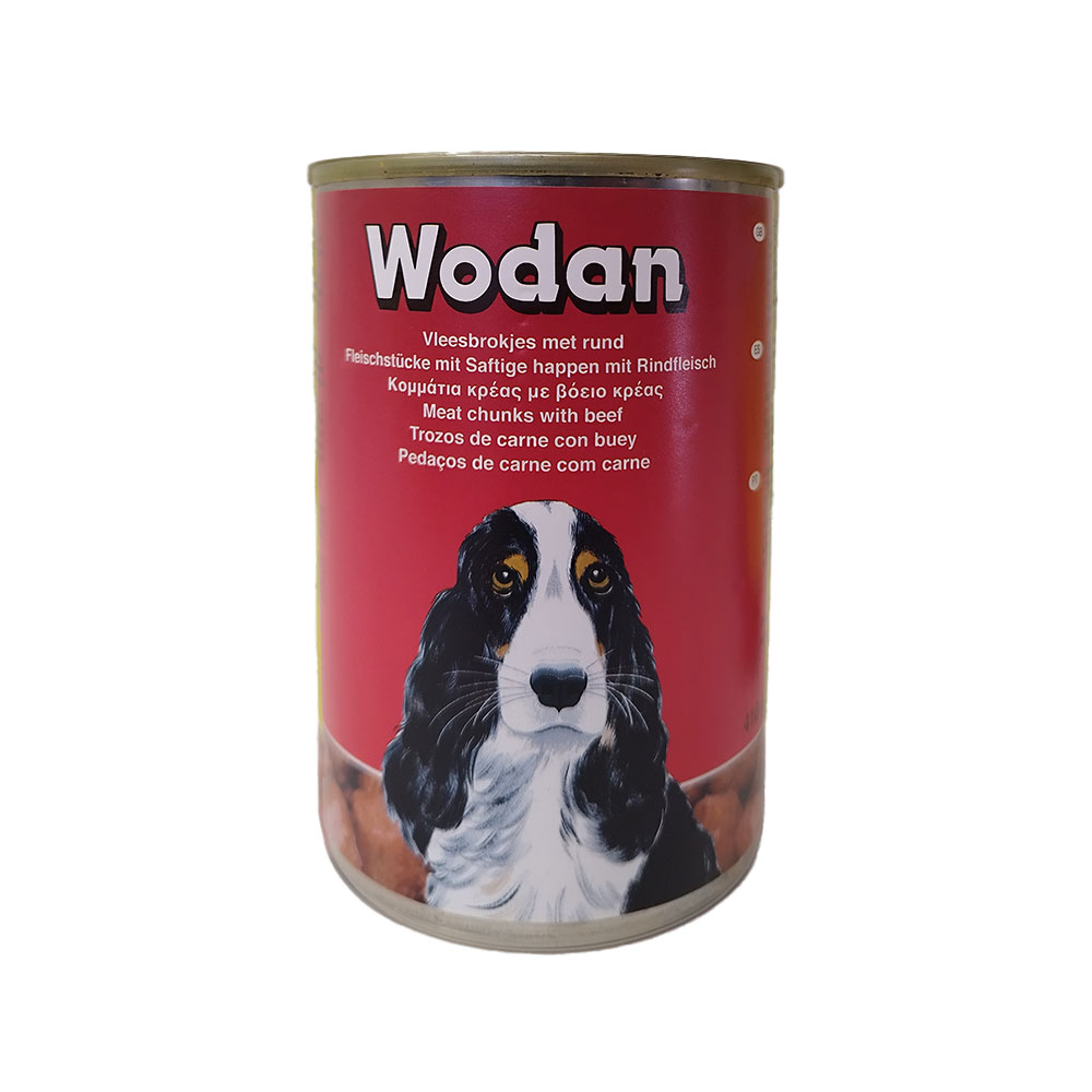 Wodan Wet Dog Food with Beef 400gr | Boutos Pets
